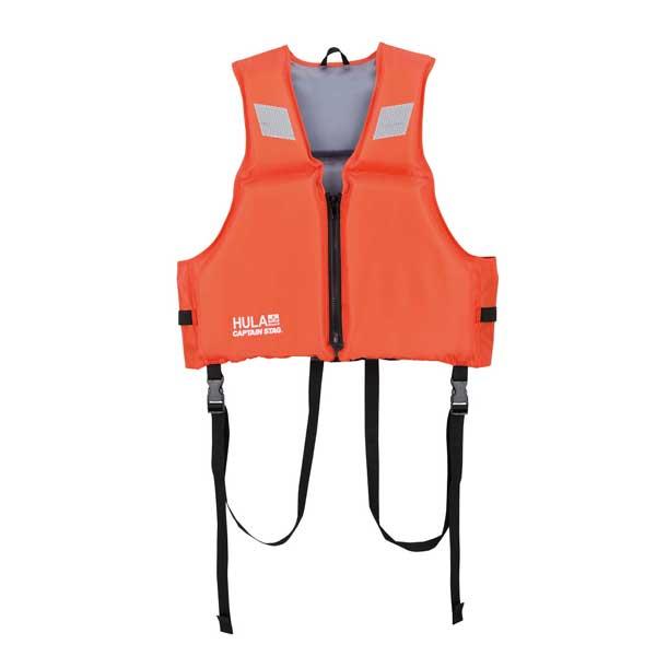 在庫状況：お取り寄せ/◆コンパクトに折り畳むことができるライフベストです。◆反射布付きで視認性アップ。・適応サイズ(約)：身長/150〜185cm、胸囲/75〜105cm、体重/45〜90kg/[US3007キヤプテンスタツグ]