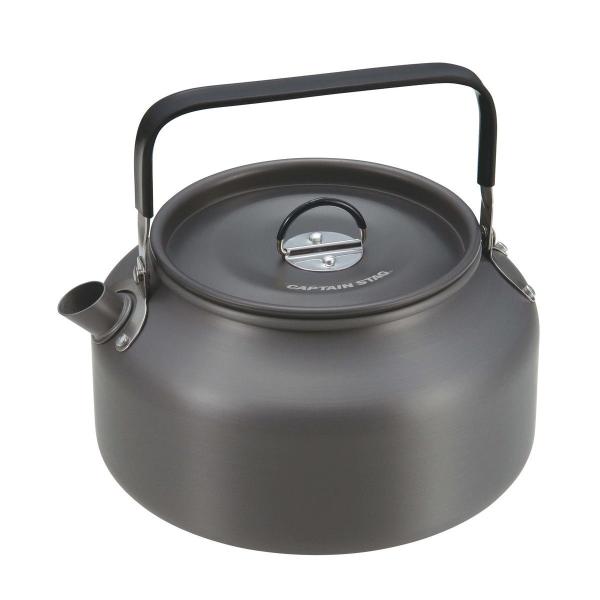 在庫状況：お取り寄せ/◆熱伝導率の高い軽量アルミ合金製表面には耐食性の高い硬質アルマイト加工済みのアウトドア用ケトル1.5L付き/[UH4123キヤプテンスタツグ]