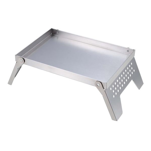 在庫状況：お取り寄せ/◆カマドスマートグリルA4型を載せられるドダイ◆ミニテーブルとしても使えます◆別売のUG-3305 カマドスマートグリルA4型マルチパネルが取り付け可能/[UG3304キヤプテンスタツグ]