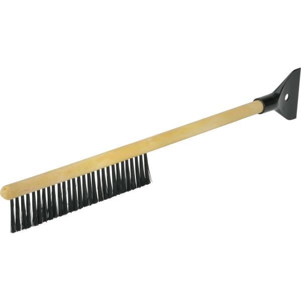 在庫状況：お取り寄せ/お届け：約2週間/◆木柄だから丈夫で冷たくなりにくい雪ブラシ・氷取り/[UX1233キヤプテンスタツグ]