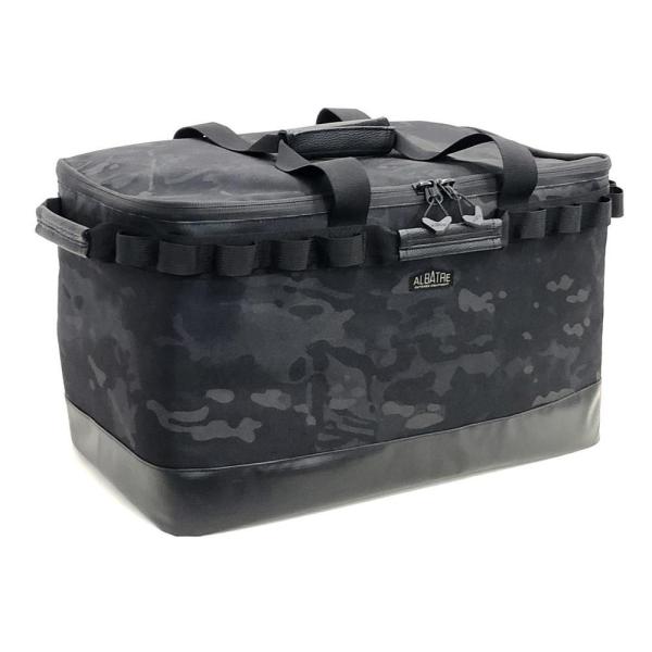在庫状況：お取り寄せ/5日〜7日で出荷/◆たっぷり収納、すっきり折りたたみOK!キャンプやバーベキューなどで大活躍の(albatre マルチギアコンテナ　48L)◆ソフトタイプの形状でたっぷり収納!48Lサイズでキャンプギアなどを整理して収...
