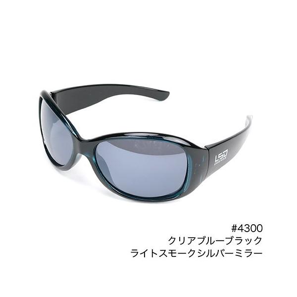 在庫状況：お取り寄せ/◆裸眼に近い見え方のスモーク系レンズにシルバーミラーをコーティング。◆ワイドレンズで広い視界を確保した偏光サングラス。・偏光度：99％・可視光線透過率：15％/[4300LSD]