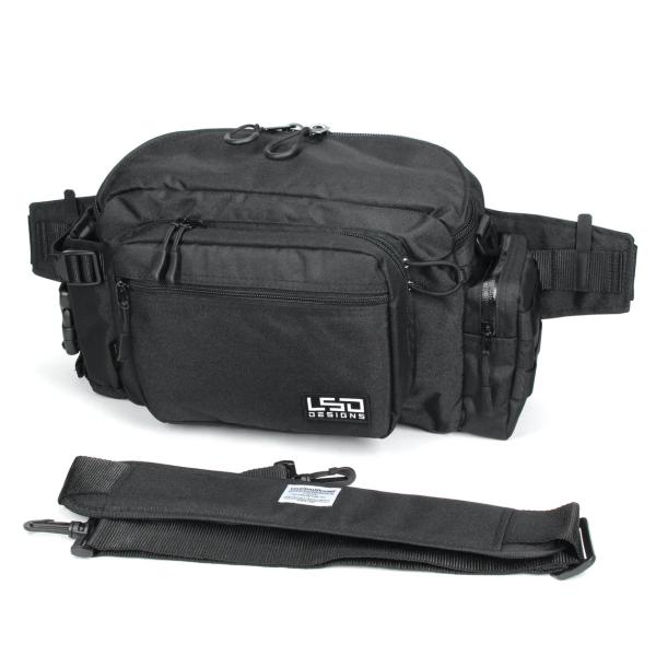 在庫状況：お取り寄せ/※防水ではございません。◆バスやシーバス、管理釣り場、エサ釣りなど様々なオカッパリに対応する3WAY ウェストバッグ・サイズ(約)：幅44×奥行20×高さ25cm(ウェストベルト除く)/[ヒツプバツクネオCBK]