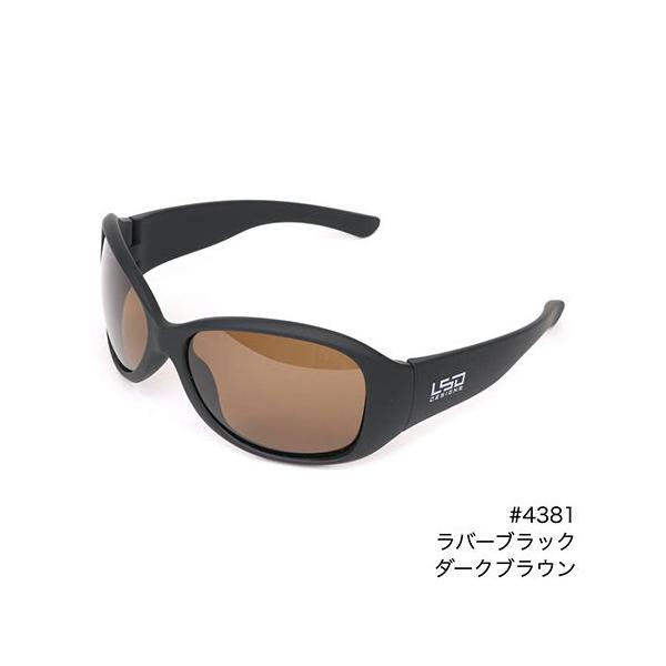 在庫状況：お取り寄せ/◆コントラスト効果で対象物の輪郭がはっきりと見えるブラウンレンズ。◆ワイドレンズで広い視界を確保した偏光サングラス。・偏光度：99％・可視光線透過率：15％/[4381LSD]