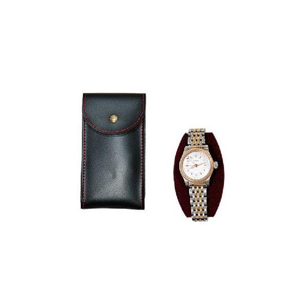 在庫状況：在庫僅少/※画像はイメージです。時計は付属しておりません。※お取り寄せの場合、お届けに数か月かかる場合がございます。黒皮製で高級感ある1本用のソフトケースです。出張や旅行時の持ち運びや、カバンの中、机の中で保管する際など、様々なシ...