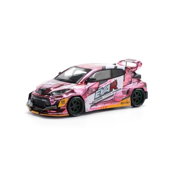 在庫状況：お取り寄せ/2025年11月 発売/※画像はイメージです。実際の商品とは異なる場合がございます。POP RACE　1/64 エヴァ RT8号機 GOODRIDE GRヤリス です。