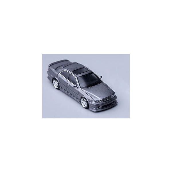 在庫状況：在庫僅少/2026年03月 発売/※画像はイメージです。実際の商品とは異なる場合がございます。Focal Horizon×Model 1 1/64 トヨタ チェイサー JZX100 カスタムバージョン ガンメタル です。