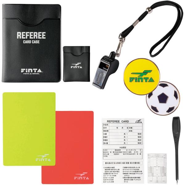 在庫状況：お取り寄せ/3日〜8日で出荷/◆ホイッスルまで含まれた必需品がセットになったレフェリースターターセット。/[FNTFT5990]