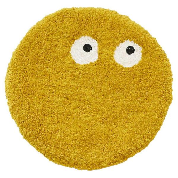 在庫状況：お取り寄せ/5日〜7日で出荷/※こちらの販売ページはチェアパッド、フライングモンスターイエローとなります◆ポップなデザインとモフモフの座り心地に思わずほっこり 暮らしを楽しく彩る(andpackableアンドパッカブル)から、チェ...