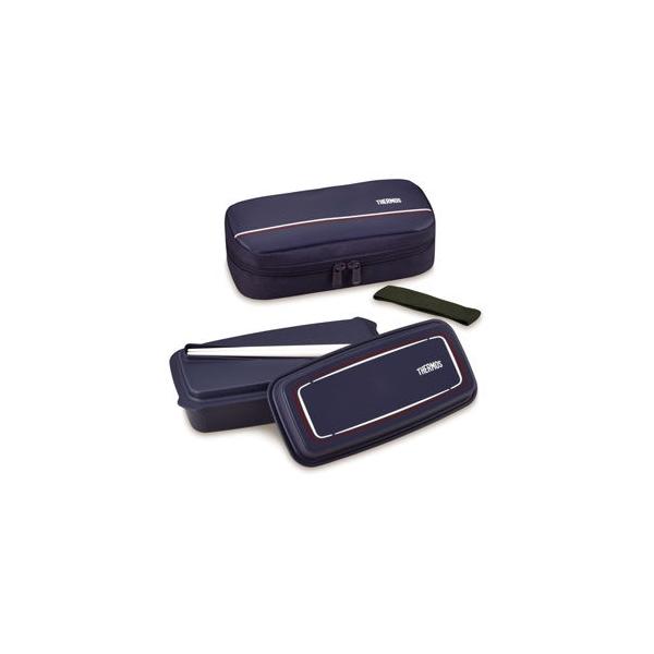 在庫状況：お取り寄せ/2018年12月 発売/◆小学生にも!大人の小容量タイプにも!◆保冷力のある断熱構造のポーチ付き◆食洗機対応/[DJO600NVY]