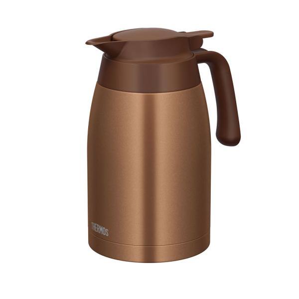 在庫状況：在庫あり/2023年08月 発売/◆ステンレス素材を生かしたシンプルなデザインのポット◆ステンレス製魔法びん構造で高い保温・保冷力◆ワンタッチレバーで片手でもらくらく注げる◆容量：1.5L/[TTB1501BWG]