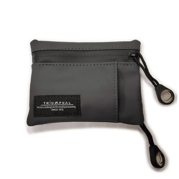 在庫状況：お取り寄せ/5日〜7日で出荷/◆キーケースコインケースパスケースの機能をそなえた、TRiUMPHALの一体型キー＆コインケース。/[BF0110571A2B]