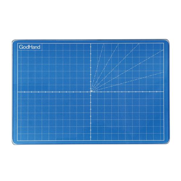 在庫状況：在庫僅少/※画像はイメージです。実際の商品とは異なる場合がございます。ゴッドハンド　ガラスカッターマット　ブルーです。