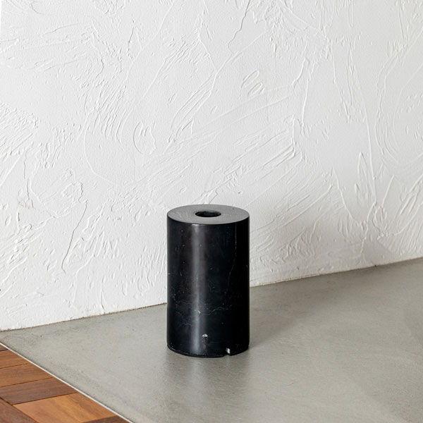 在庫状況：お取り寄せ/※天然の大理石を使用しておりますので色柄には個体差があります。◆LEDバーライト(マンクス)専用のフロアライトベースです。・対象：TC-2004、TC2007/[TC2005BK]