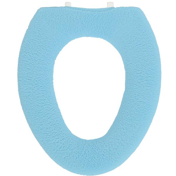 在庫状況：お取り寄せ/7日〜10日で出荷/◆めんどうなパイプ通しが不要ですっきりフィット。◆厚織り便座で座り心地抜群。◆厚手の便座で暖房機能不要！/[737651カキウチ]