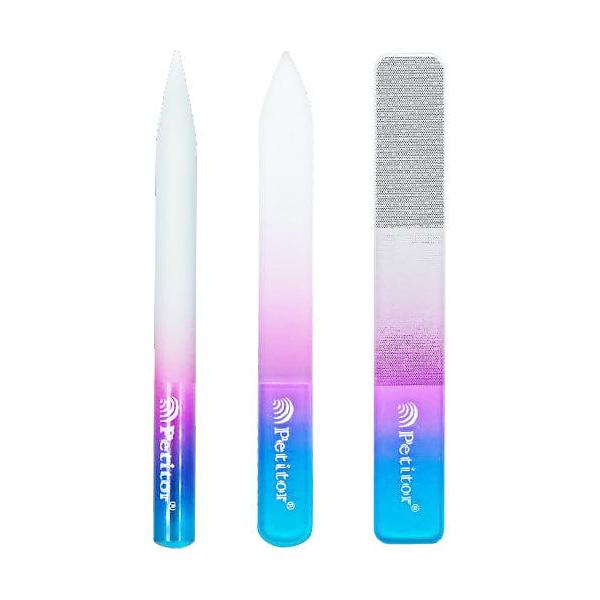 在庫状況：お取り寄せ/お届け：1〜2週間/◆爪の形を整え、甘皮の処理や爪周りのお掃除、そしてクリスタルのような輝きを与える爪磨きで綺麗な指先に大変身◆ガラス製なので摩耗も少なくコスパも最高◆水洗いして繰り返し使用できるので衛生的に使用できま...