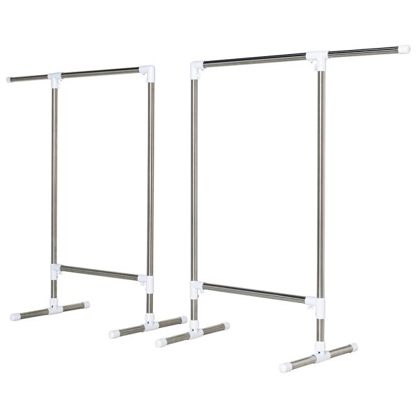 在庫状況：お取り寄せ/お届け：約2週間/◆奥行スリムで狭いスペースにも最適◆横方向からふとんを干せる設計◆干し部は伸縮式、伸ばして干せる量がアップ/[FD80Sセキスイ]