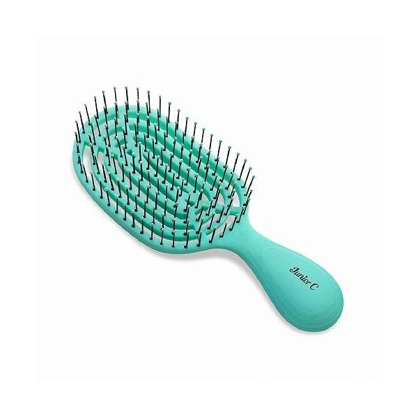 在庫状況：お取り寄せ/お届け：1〜2週間/◆NuWay4Hairは髪の毛や頭皮のための理想を追求した(効果)と(品質)にコミットしたヘアブラシです。◆JuniorCは、お子様やご年配の方でも使えるコンパクトサイズなNuWay4Hairのヘア...