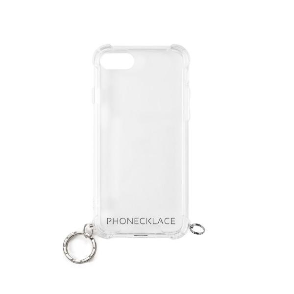 在庫状況：お取り寄せ/お届け：5〜6ヶ月/2022年03月 発売/※対応機種をお確かめの上、ご購入ください。※画像は使用イメージです。◆PHONECKLACE(ストラップ用リング付きクリアケース)は、スタイリッシュなチャームが付いていて、ス...