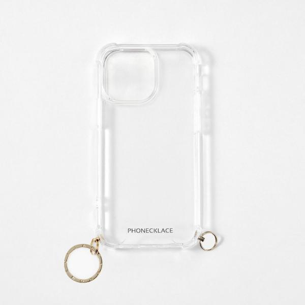 在庫状況：お取り寄せ/2023年09月 発売/※対応機種をお確かめの上、ご購入ください。※画像は使用イメージです。◆PHONECKLACE(ストラップ用リング付きクリアケース)はチャーム付きで、ストラップやキーチェーンなどの取り付けに適した...