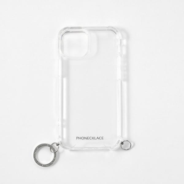 在庫状況：お取り寄せ/お届け：5〜6ヶ月/2023年09月 発売/※対応機種をお確かめの上、ご購入ください。※画像は使用イメージです。◆PHONECKLACE(ストラップ用リング付きクリアケース)はチャーム付きで、ストラップやキーチェーンな...