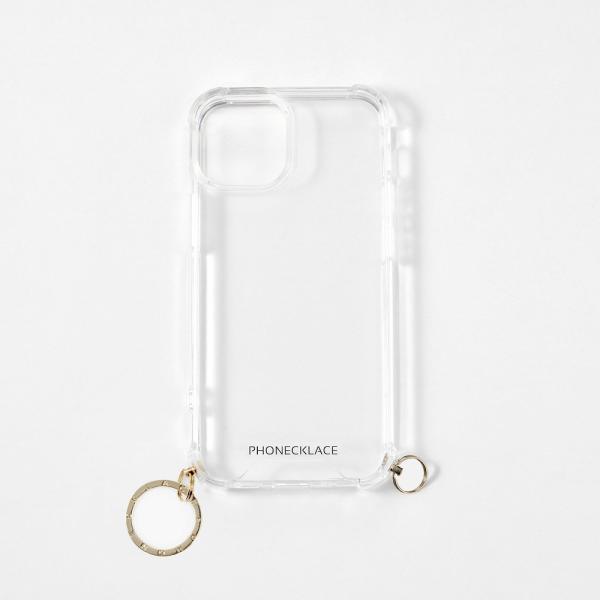 在庫状況：お取り寄せ/お届け：5〜6ヶ月/2023年09月 発売/※対応機種をお確かめの上、ご購入ください。※画像は使用イメージです。◆PHONECKLACE(ストラップ用リング付きクリアケース)はチャーム付きで、ストラップやキーチェーンな...