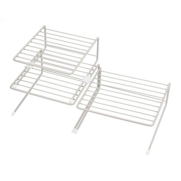 在庫状況：お取り寄せ/◆収納スペースの広さや形に合わせて選べる積み重ね棚◆シンク下やシンクまわりのスペースを有効活用◆工具不要の簡単組み立て/[LD260ベストコ]