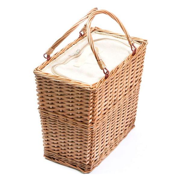 在庫状況：お取り寄せ/※画像はイメージです。※本製品に小物類は付属致しません。◆柳の枝を編んで作った、しっかりと保冷ができるフードクーラー。◆柳の枝で編まれたナチュラルな雰囲気のクーラーボックス。◆2リットルのペットボトル、ワインボトルも立...