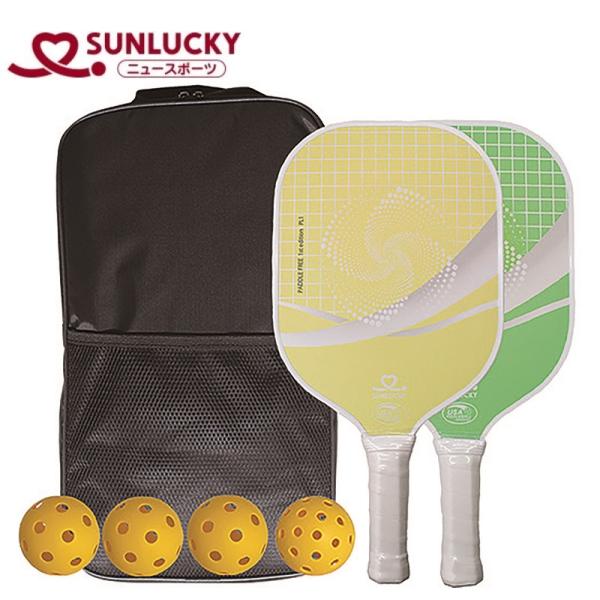 在庫状況：お取り寄せ/3日〜8日で出荷/◆アメリカ生まれのテニス、バドミントン、卓球を組み合わせたスポーツ。◆穴のあいたプラスチック製のボールは空気抵抗でゆるやかに飛ぶため、初心者や子ども、高齢者でもその日からゲームが楽しめます。/[SNL...