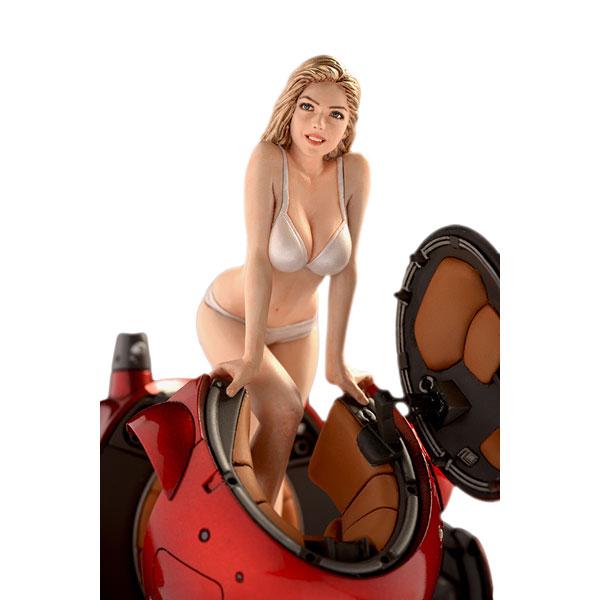 在庫状況：お取り寄せ/お届け：1〜2ヶ月/2017年06月 発売/※画像は完成イメージです。シーピッグは含まれません。※商品は未塗装、組立キットとなります。ブリックワークス マシーネンクリーガーシリーズ 1/20　リフレッシュガール〜裸足の...