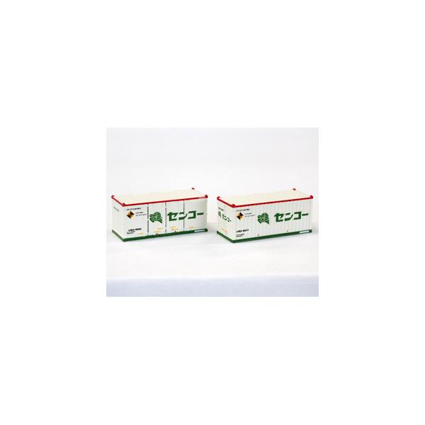 在庫状況：お取り寄せ/お届け：1〜2ヶ月/2013年11月 発売/六半のZゲージ、センコー U32A-8000コンテナ 2個入りです。