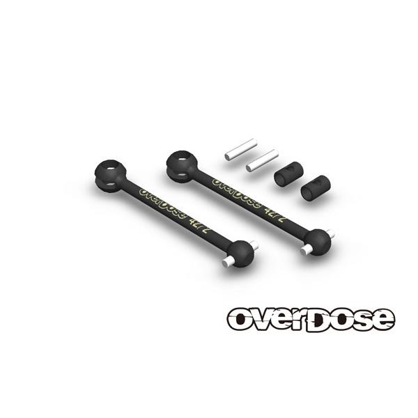 在庫状況：お取り寄せ/※画像はイメージです。実際の商品とは異なる場合がございます。OVERDOSE ドライブシャフト＆スパイダーセット(42mm/2mmピン/スパイダー、ピン付属)です。