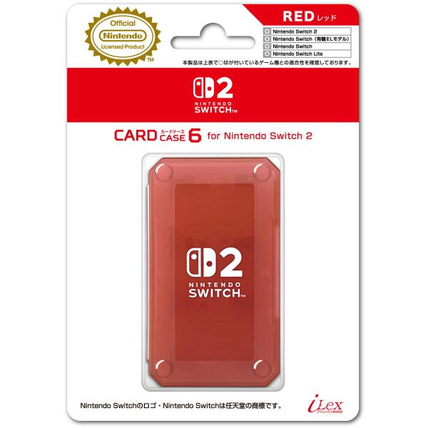 在庫状況：お取り寄せ/2025年06月 発売/※画像はイメージです。実際の商品とは異なる場合がございます。Nintendo Switchのゲームカードを最大6枚収納できる、コンパクトで便利な専用ケース。軽くて丈夫な素材を使い、外出や旅行の際...