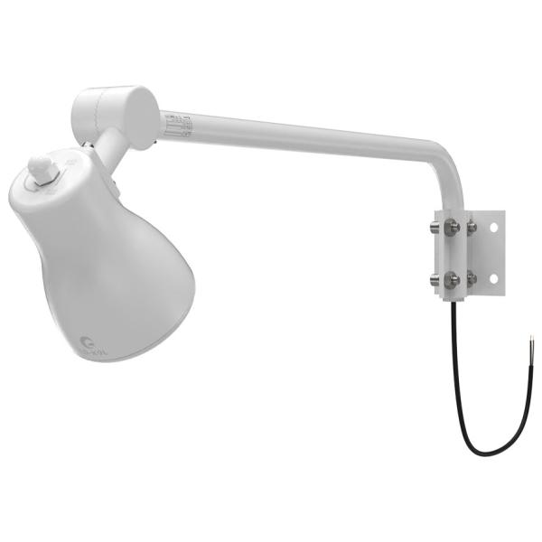 在庫状況：お取り寄せ/◆ライトに防水調色ボタンを実装!電球色(3000K)/昼白色(5000K)をご使用シーンによって切替可能!◆ライト部には照射角度を調整できるホイールを搭載。◆ギザギザの切込みがしっかり噛み合い振動などによる緩みを防ぎま...