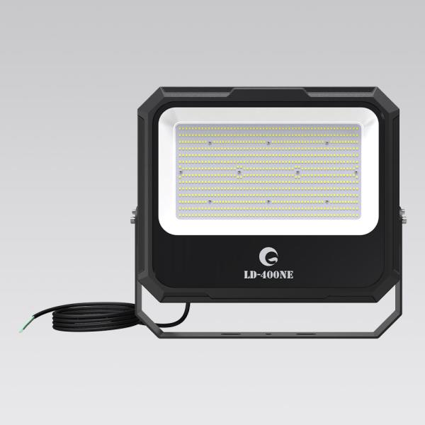 在庫状況：お取り寄せ/◆大型施設用照明LED投光器 400W 42000LM◆超高輝度、省エネなのに驚くほどの明るさ!◆耐熱アルミ素材採用、放熱性に優れた超薄型LED投光器光束(約)：42000ルーメン/[LD400NE]