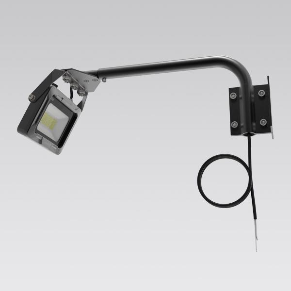 在庫状況：お取り寄せ/◆高演色性Ra95◆取り付け簡単・角度調整可能◆ショート寸のアームで小規模看板などに全光束(約)：2100lm/[LDK8B]