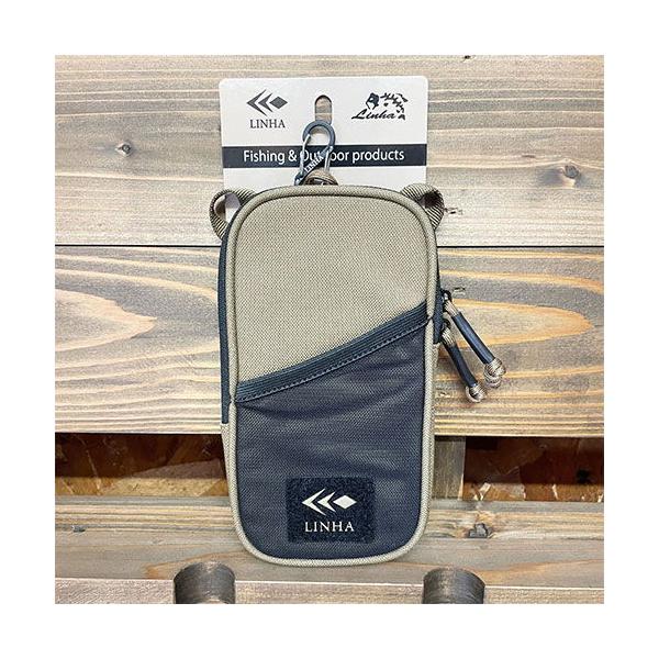 在庫状況：お取り寄せ/※スマートフォンのサイズやケースのサイズによって入らない場合があります。◆スマホとバッテリーを同時に収納することが可能。◆正面にスマホやクロスを一時保管出来るメッシュポケット付。◆カバンやベルトは勿論、別売りのハーネス...