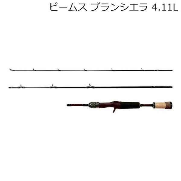 在庫状況：在庫僅少/◆幅広いキャストウェイト域をカバーし、操作性を追求した4.11・ルアー：3〜18g・PEライン：0.6〜2号/[FB411L]