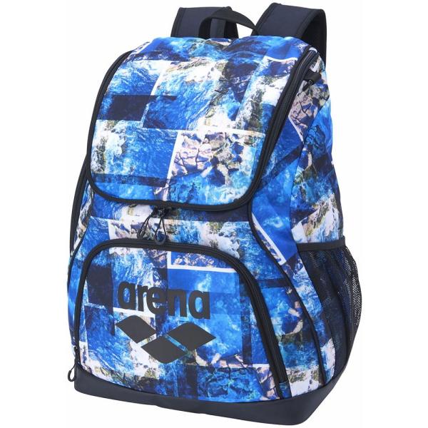 在庫状況：お取り寄せ/3日〜8日で出荷/◆arenaの定番バックパック(AS5SBP11U)に、25FWのデザインテーマを落とし込んだ総柄モデルのバックパック。◆エントリースイマーから学生スイマーまで幅広いユーザーにおススメ。/[DSAS5...