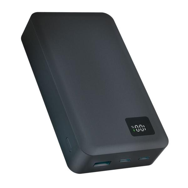 在庫状況：在庫僅少/2026年03月 発売/◆最大出力65W◆デジタル液晶付き◆3ポート同時充電可能(Type-C×2Type-A×1)/[B1MB001BK]