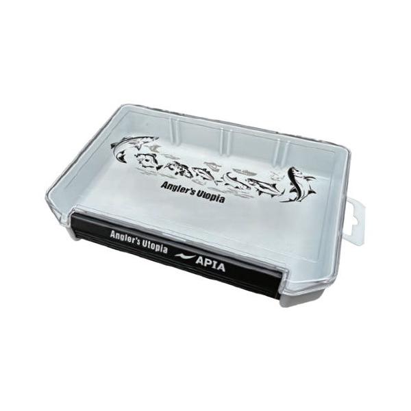 在庫状況：在庫あり/2025年08月 発売/◆様々なターゲット・シチュエーションをあしらったルアーボックス◆フタを開けずに中身が確認できる透明ポリカーボネートカバーを採用・サイズ：205×145×40mm/[GRANDSTAGEルアBOXWH]