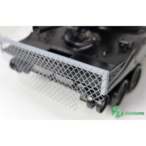 在庫状況：お取り寄せ/2020年12月 発売/※画像はイメージです。実際の商品とは異なる場合がございます。MJ Miniatures 1/35 現用 米陸軍M551シェリダン用RPG対策ワイヤーネットシールドです。