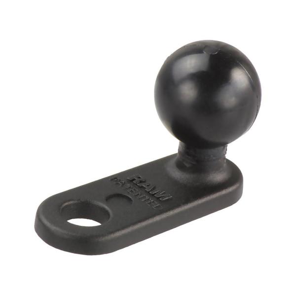 在庫状況：お取り寄せ/お届け：1〜2週間/◆バイクのミラーなどに共締めでベースを固定します。◆直径1インチのゴム製ボールを有し、1インチ対応の各種RAMマウントを接続してアプリケーションに最適なマウントを作成/[RAMB252U]