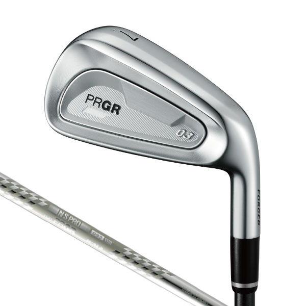 在庫状況：お取り寄せ/お届け：約1週間/2025年05月 発売/※画像はイメージです。※本製品は PRGR IRONs 03 アイアン #6 です。◆Oval Cavity Design で重心最適化◆進化したフェース設計で高初速化・打感向...