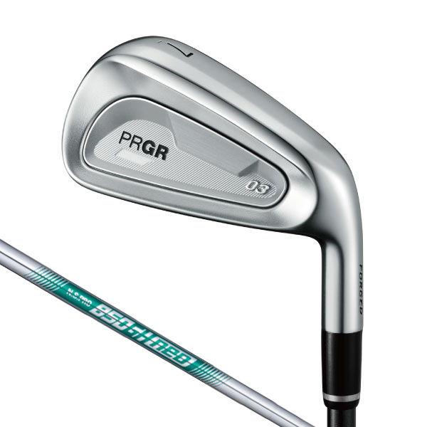 在庫状況：お取り寄せ/お届け：約1週間/2025年05月 発売/※画像はイメージです。※本製品は PRGR IRONs 03 アイアン #5 です。◆Oval Cavity Design で重心最適化◆進化したフェース設計で高初速化・打感向...