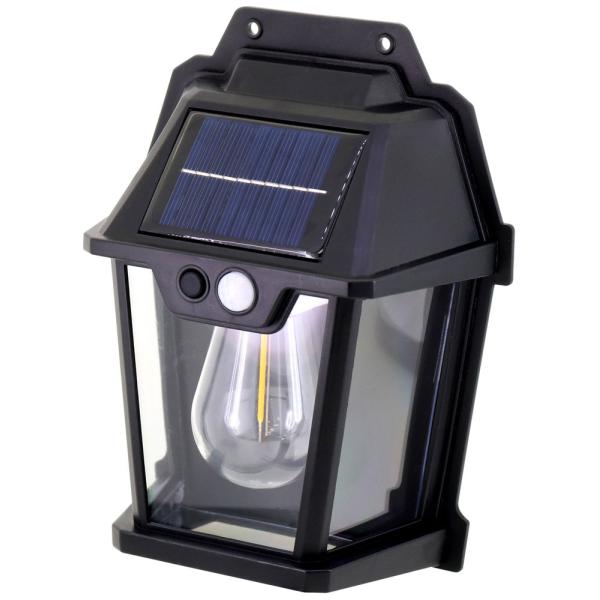 在庫状況：お取り寄せ/お届け：約2週間/◆暗くなったら自動で点灯するアンティーク調センサー付き照明◆電池不要のソーラー充電式で電池不要◆3モード切替/[30875バブルスタ1トウ]