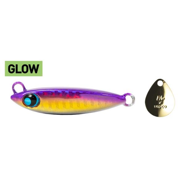 在庫状況：お取り寄せ/2023年08月 発売/◆話題のUROCOコラボ ブレードジグ!◆コンパクトで浮き上がりにくい形状のシルエットは、飛距離が出るうえ、早巻きでの安定性が抜群のブレードジグです。・重さ：50g/[コロジグブレド50G009]