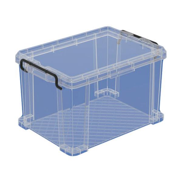 在庫状況：お取り寄せ/取引先在庫あり3日〜5日で出荷/※本体、フタセット。◆クリアな見た目で、中身も見えやすいことから、DIY用品はもちろん、日用雑貨やスポーツ用品、ペット用品など、ジャンルを問わず様々な物を収納することができます。◆フタの...