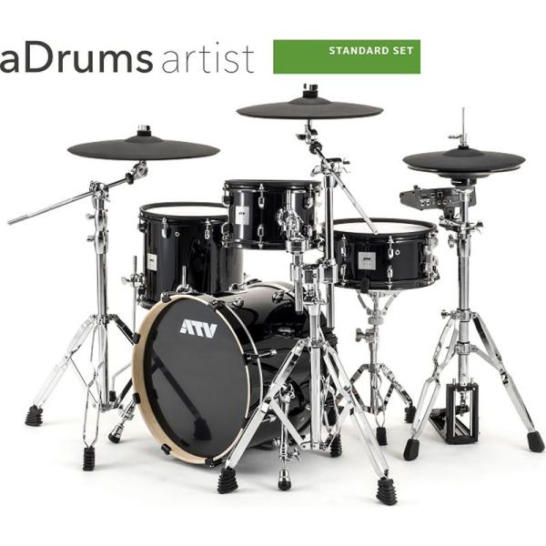 在庫状況：お取り寄せ/※ハイハットスタンド、キックペダル、ドラムスローンは別売です。◆(Authentic)(Acoustic)(Artware)をコンセプトにしたエレクトロニックドラム◆アコースティックドラム並みの表現力とルックスを身につ...