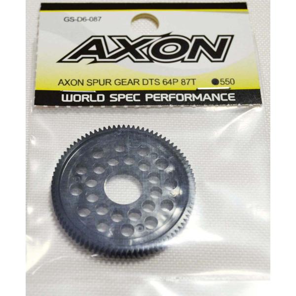 在庫状況：お取り寄せ/※画像はイメージです。実際の商品とは異なる場合がございます。AXON AXON SPUR GEAR DTS 64P 87Tです。